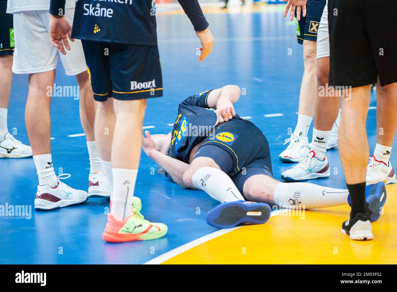 Swedish handballteam hi-res stock photography and images - Alamy