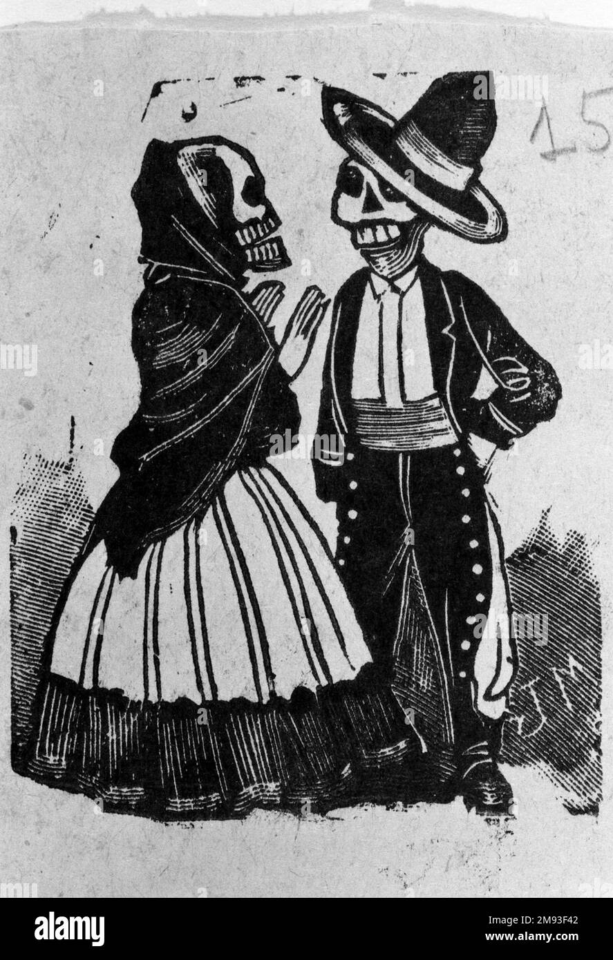 Coloquio de Buenas Calaveras Jose Guadelupe Posada (Mexican, 1852-1913 ...