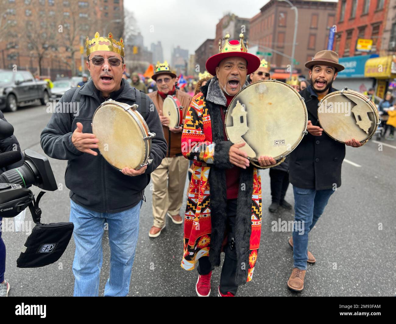 2023 Three Kings Parade along 3rd Avenue in Spanish Harlem, hosted by ...
