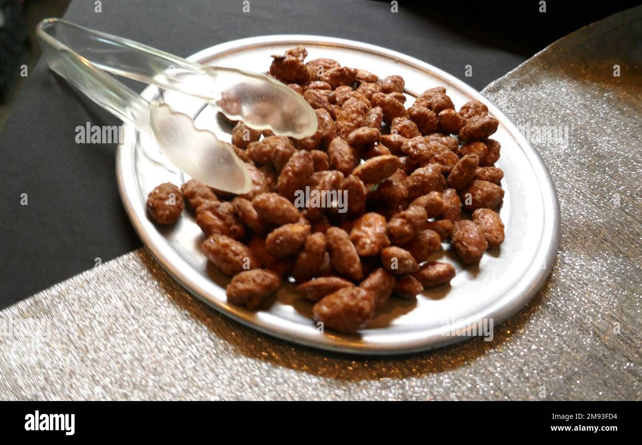 Los Angeles, California, USA 12th January 2023 Glazed Almonds at Zoo ...