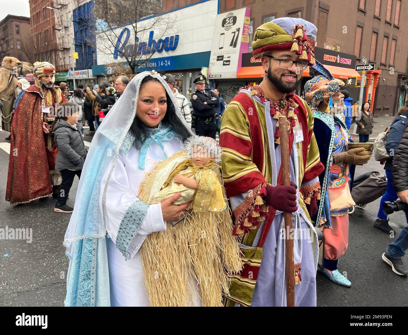 2023 Three Kings Parade along 3rd Avenue in Spanish Harlem, hosted by ...