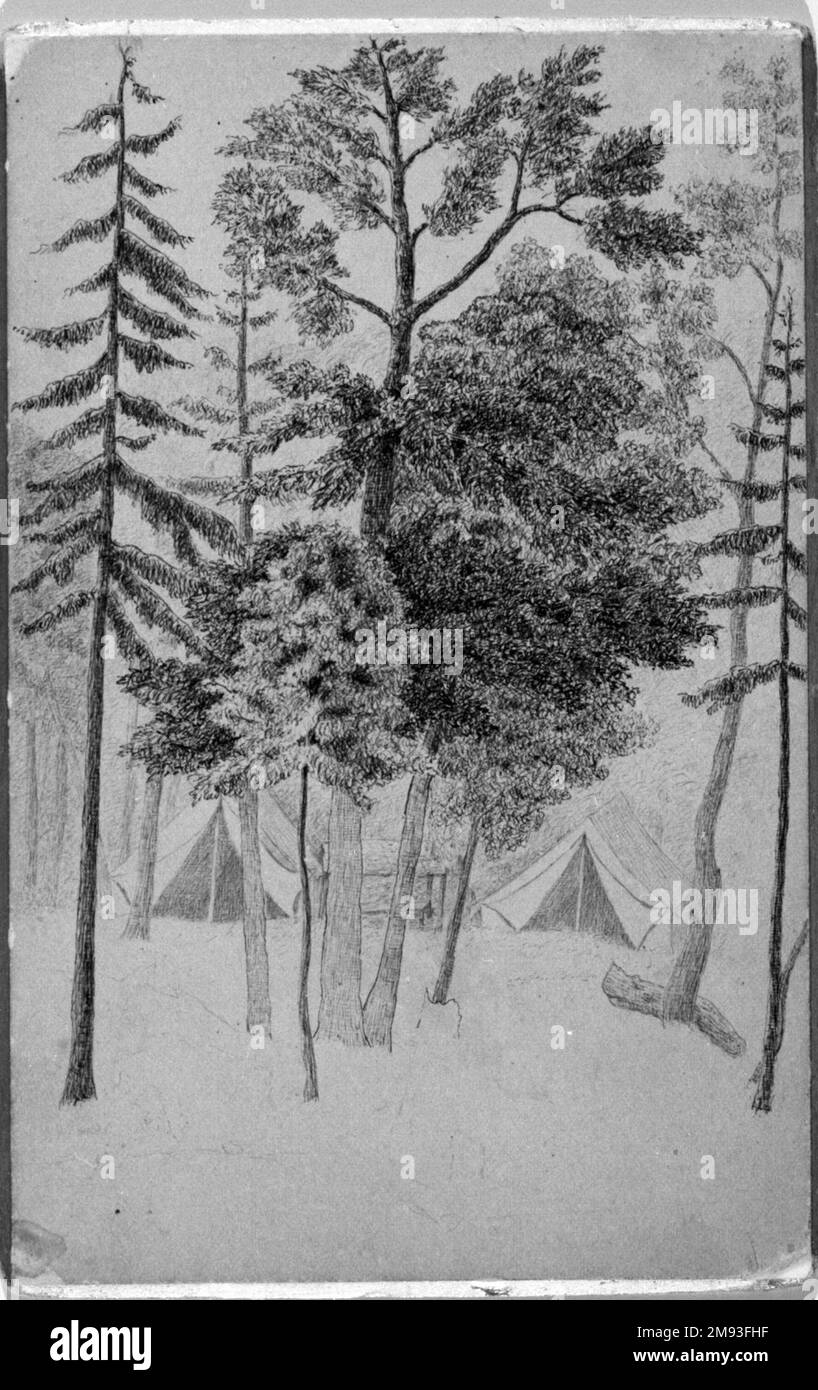 Sketchbook C. Halsey. Sketchbook, ca. 1879. Drawing: ink and graphite ...