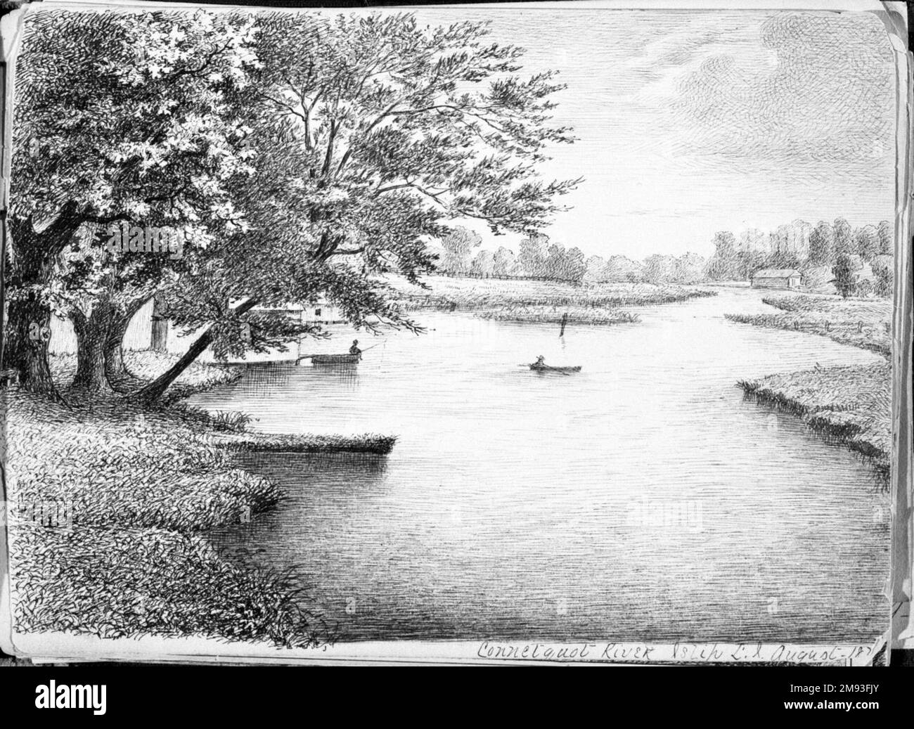 Sketchbook C. Halsey. Sketchbook, ca. 1879. Drawing: ink and graphite ...