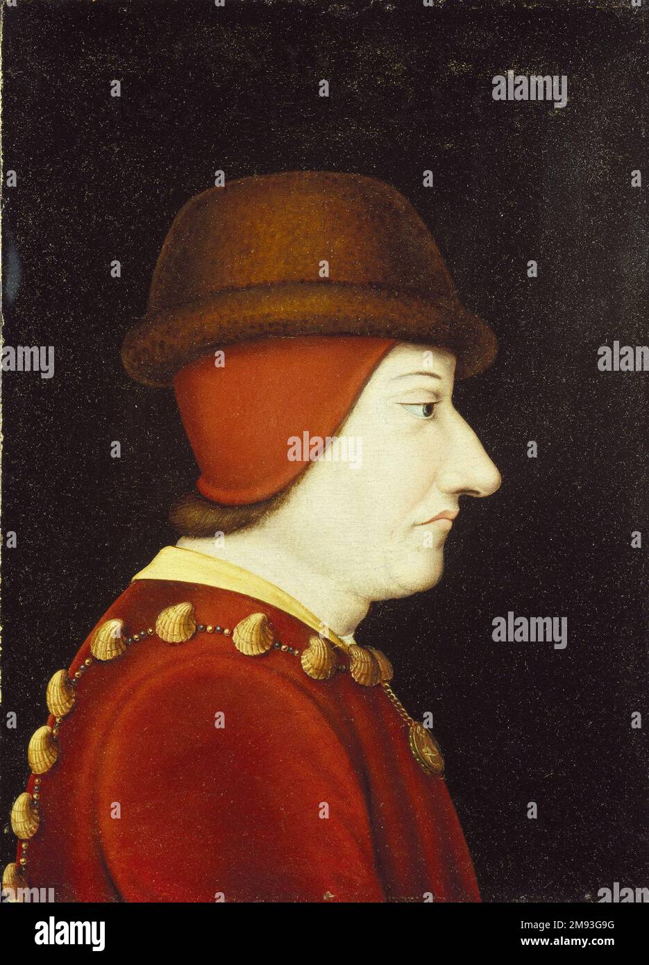 Portrait of Louis XI Copy after Jean Fouquet (French, born 1415/20 ...
