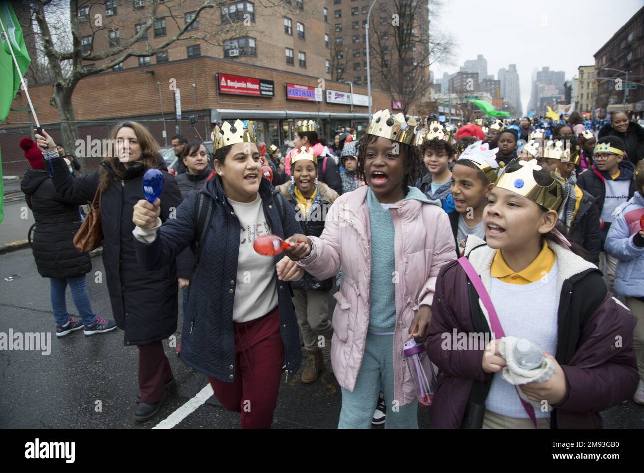 2023 Three Kings Day Parade along 3rd Avenue in Spanish Harlem, hosted ...