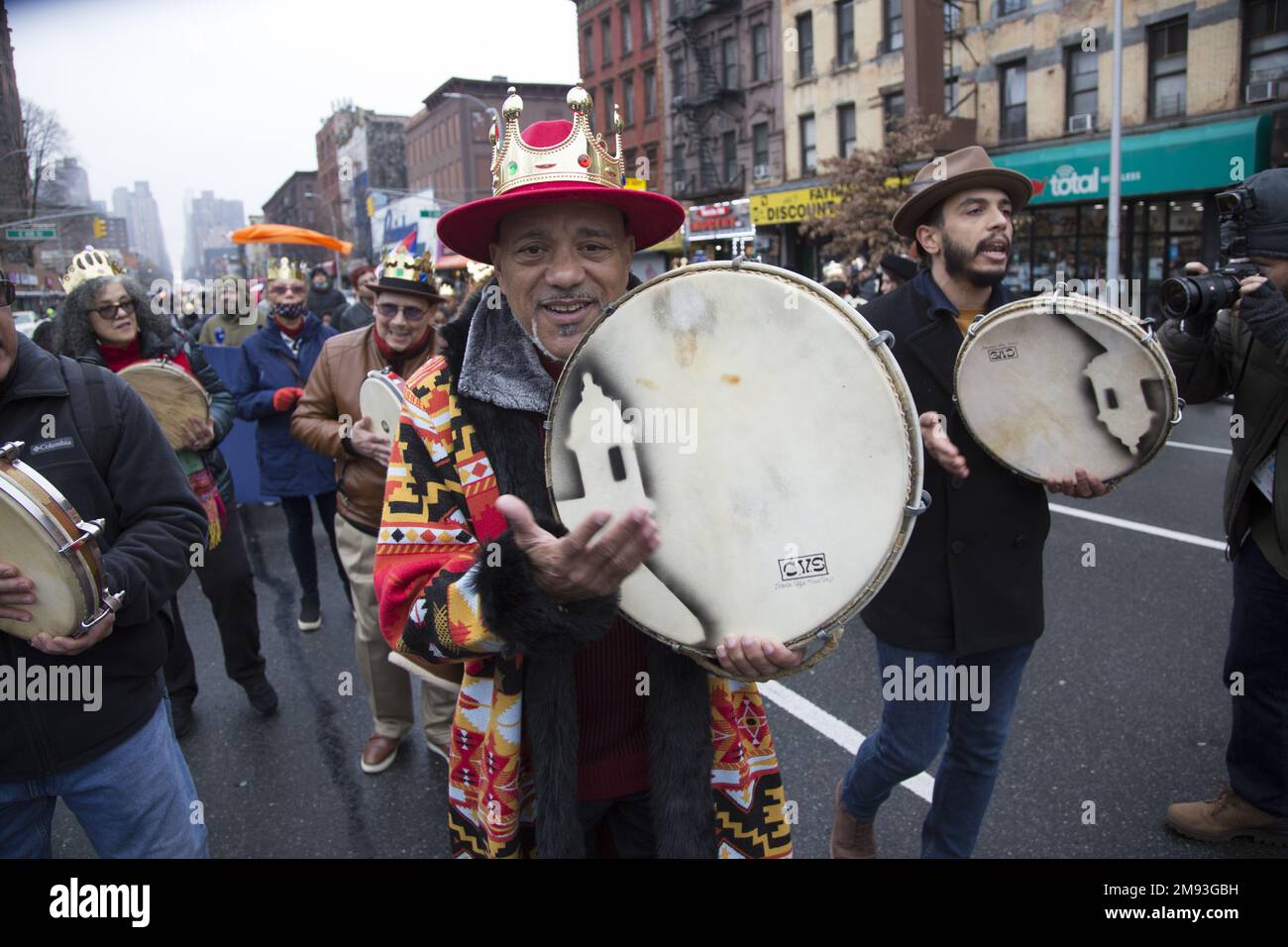 2023 Three Kings Day Parade along 3rd Avenue in Spanish Harlem, hosted ...