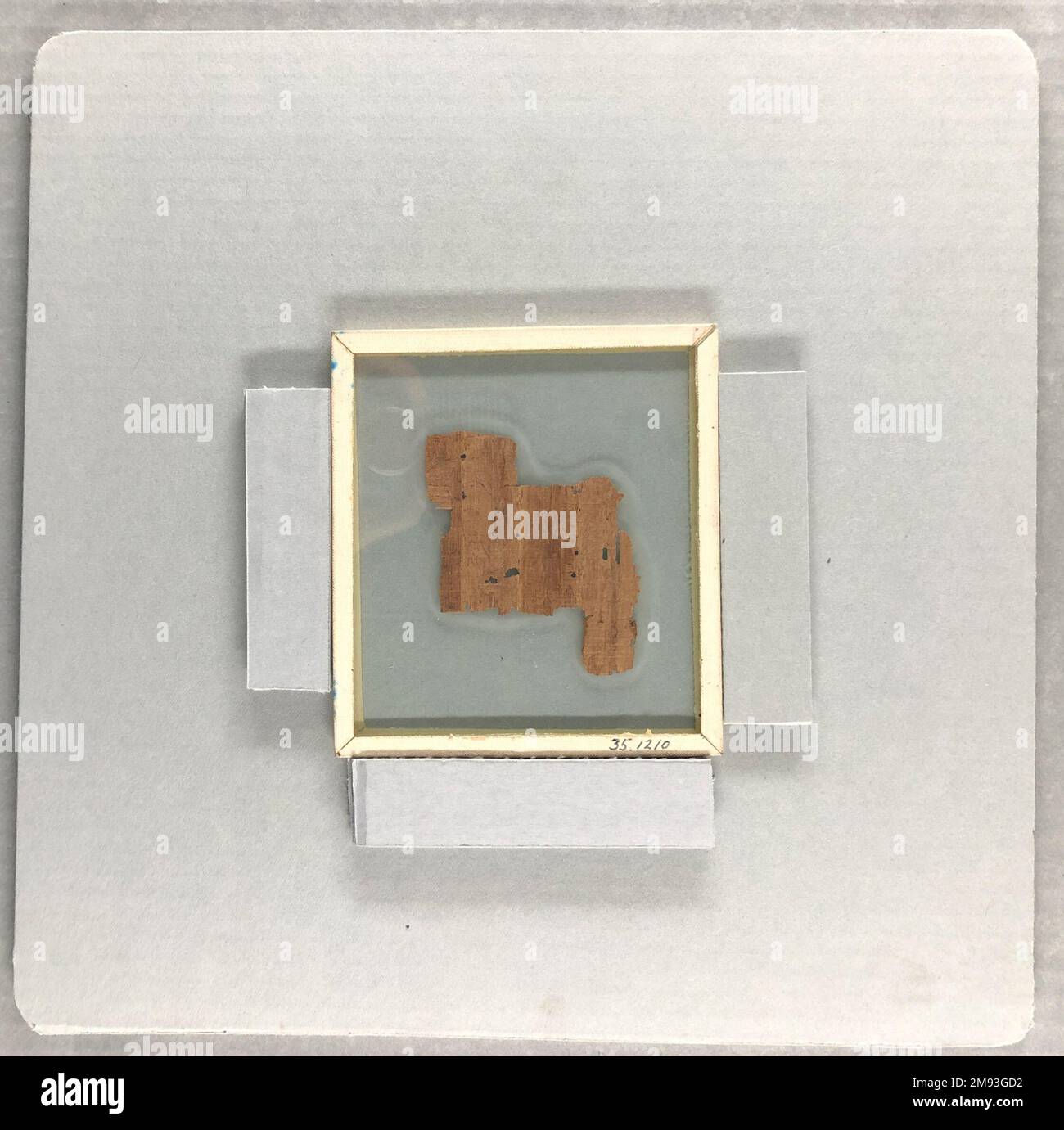 Papyrus Fragment Inscribed in Greek Papyrus Fragment Inscribed in Greek ...