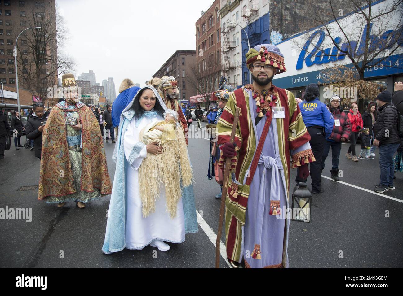 2023 Three Kings Day Parade along 3rd Avenue in Spanish Harlem, hosted ...