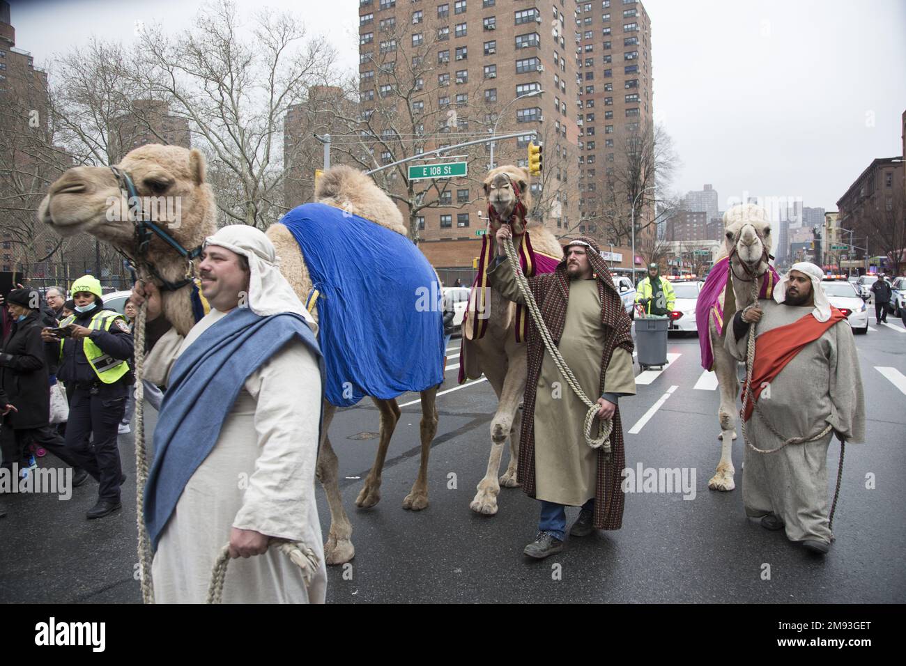 2023 Three Kings Day Parade along 3rd Avenue in Spanish Harlem, hosted ...