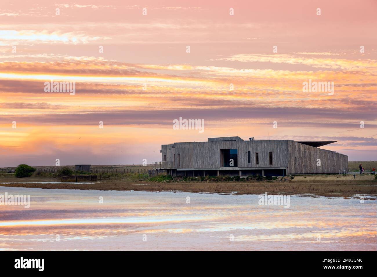 RYE HARBOUR, ENGLAND - APRIL 19th, 2022: Rye Harbour discovery center ...