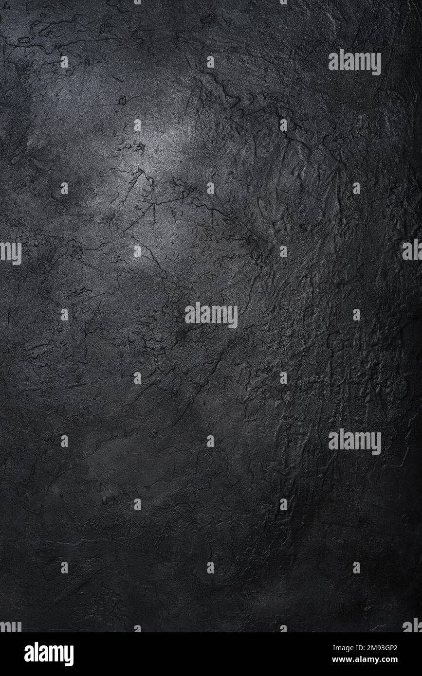 Dark textured concrete wall background. Copy space Stock Photo - Alamy