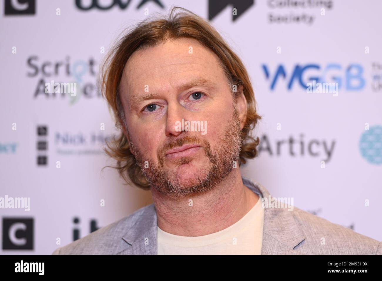 London, UK. 16 January 2023. Matt Greenhalgh attending the 2023 Writers ...