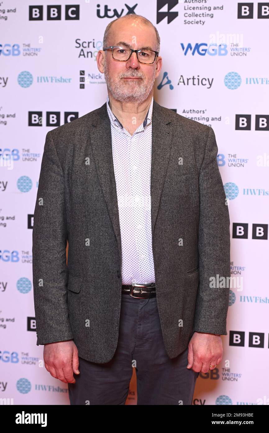 London, UK. 16 January 2023. David Quantick attending the 2023 Writers ...
