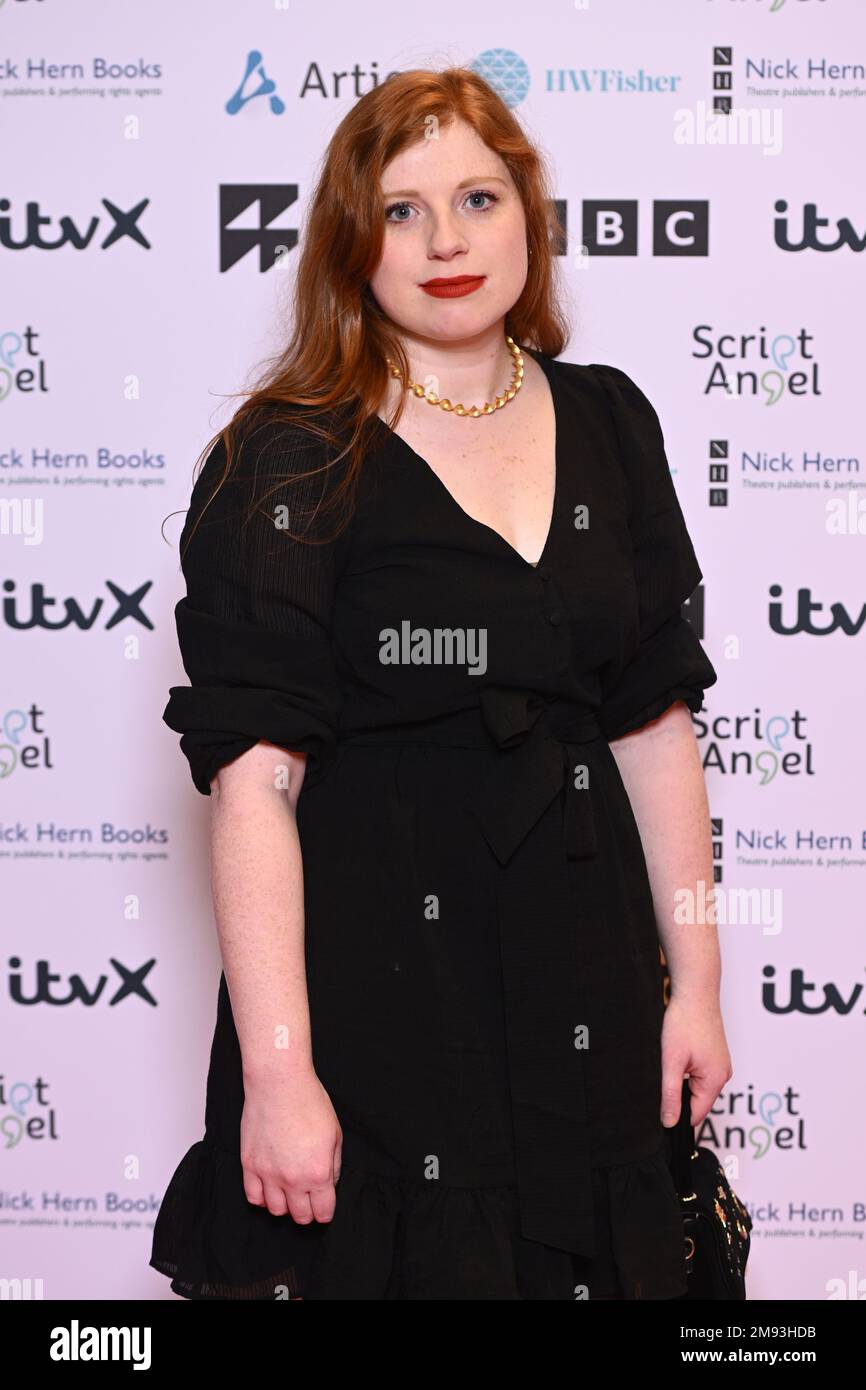 London, UK. 16 January 2023. Eleanor Morton attending the 2023 Writers' Guild of Great Britain ...
