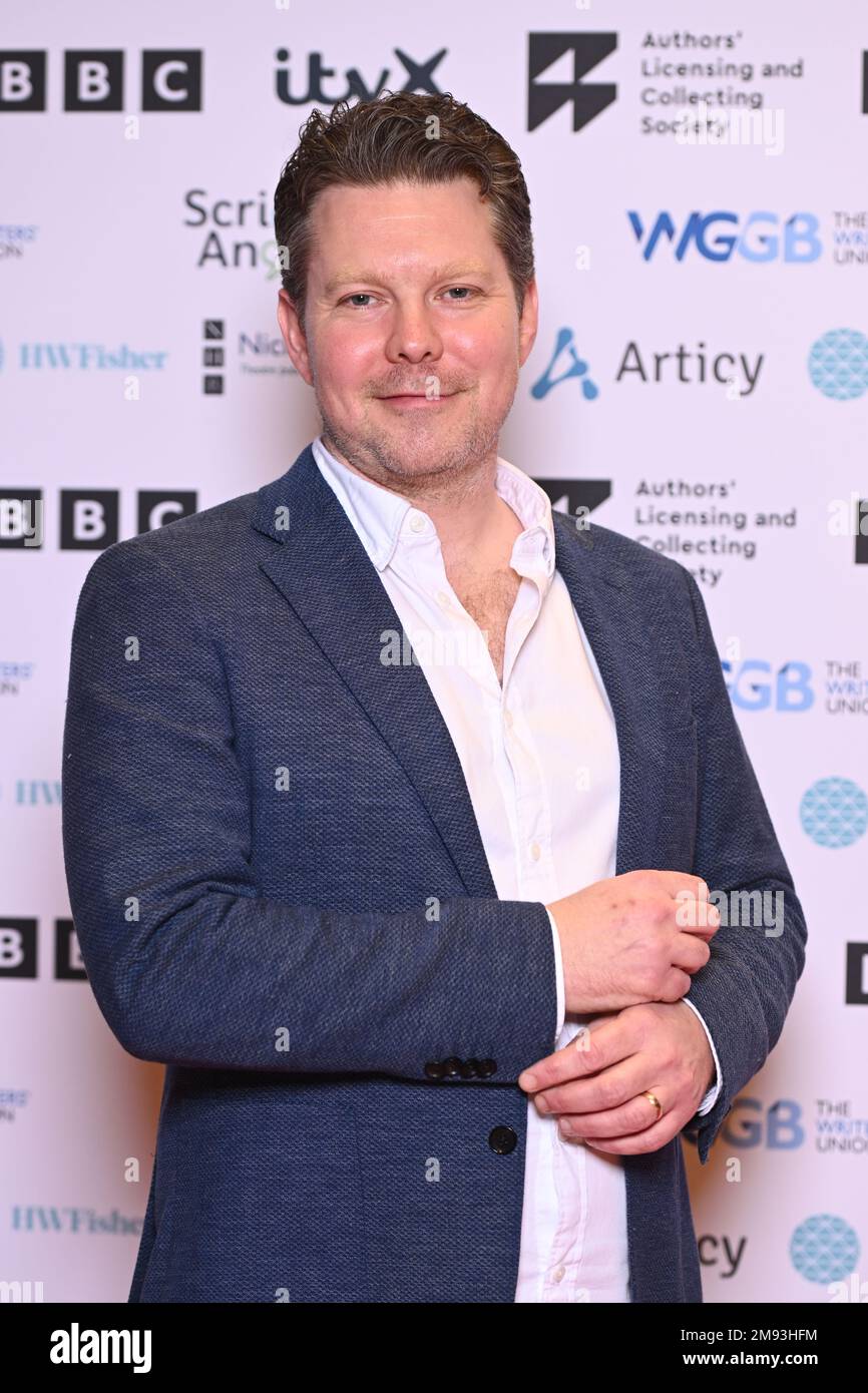London, UK. 16 January 2023. Sam Barlow attending the 2023 Writers ...