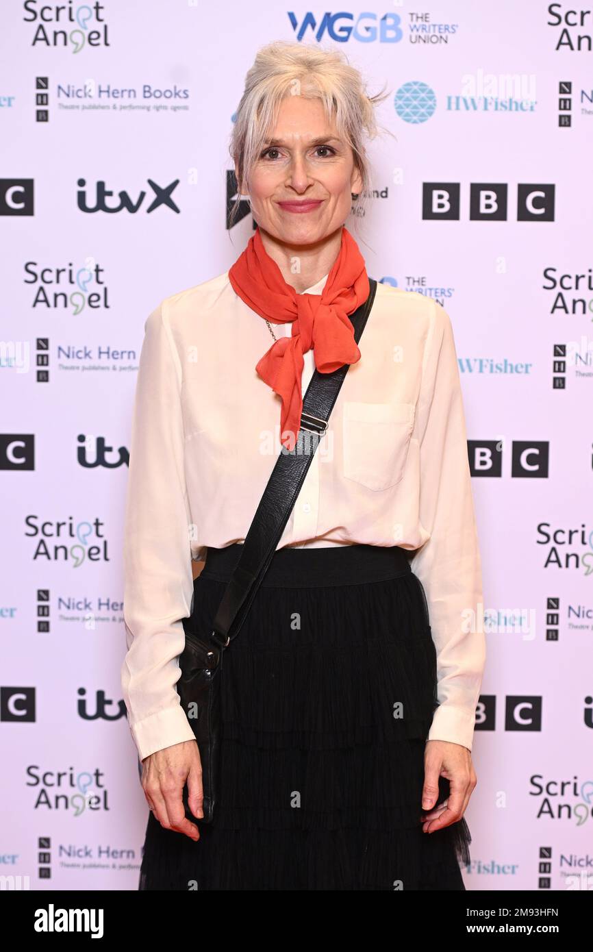 London, UK. 16 January 2023. Amelia Bullmore attending the 2023 Writers ...