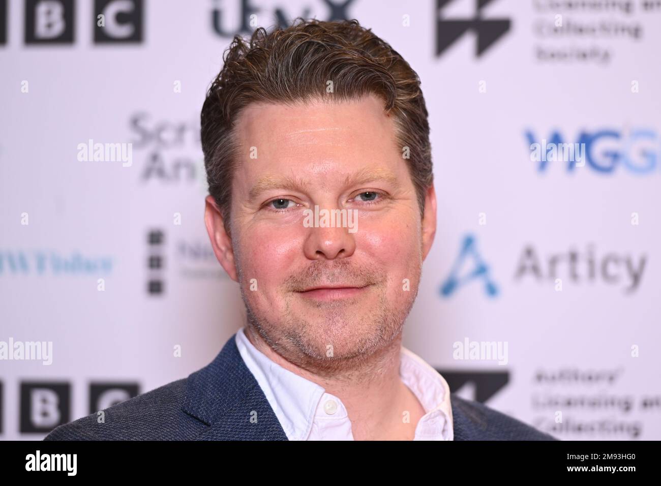 London, UK. 16 January 2023. Sam Barlow attending the 2023 Writers ...