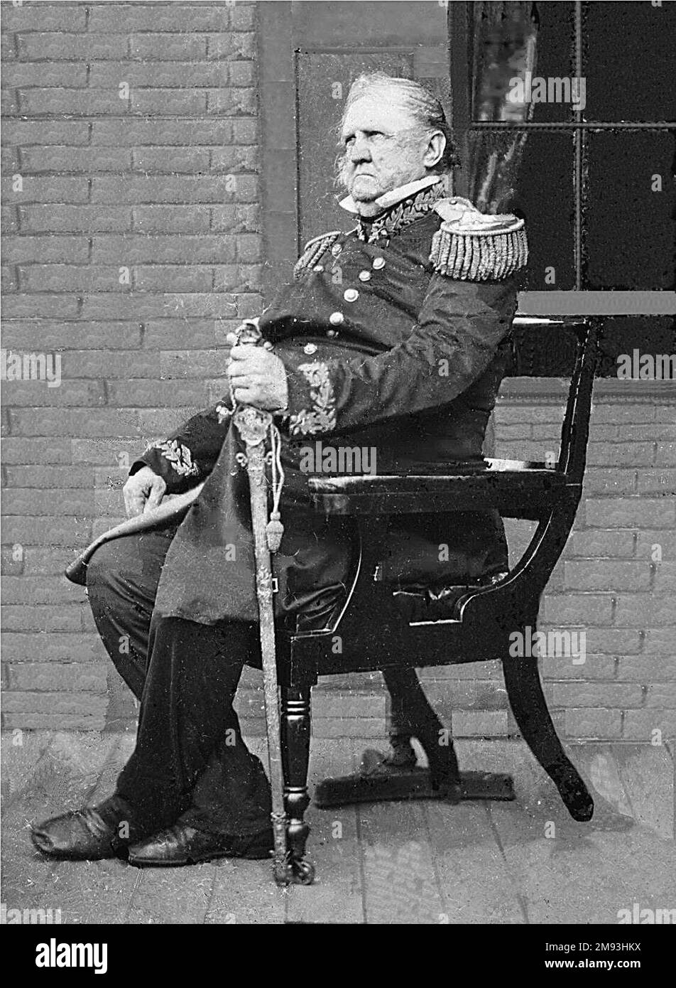 General Winfield Scott, who was Commanding General of the United States ...