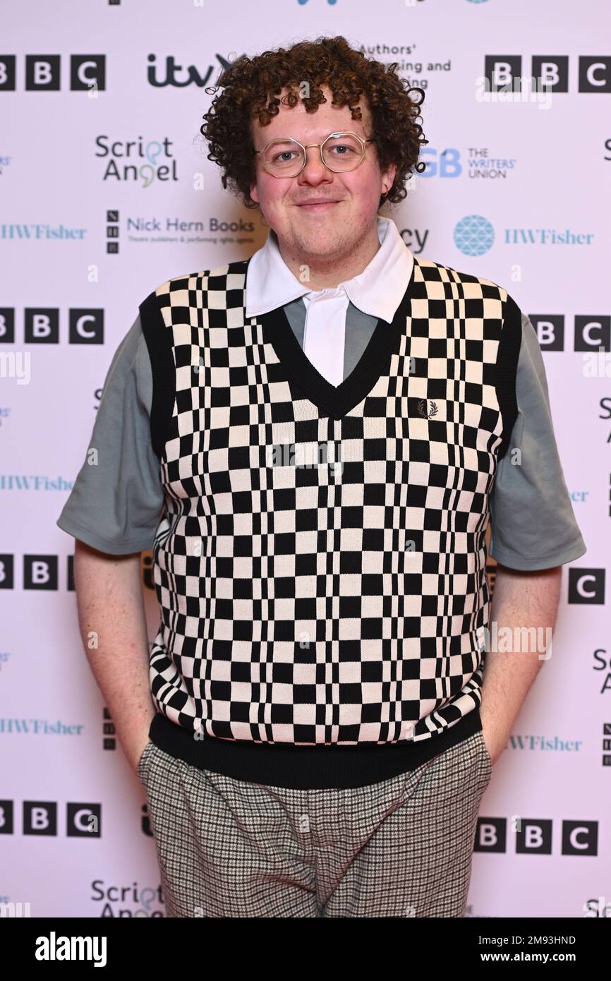 London, UK. 16 January 2023. Jack Rooke attending the 2023 Writers ...