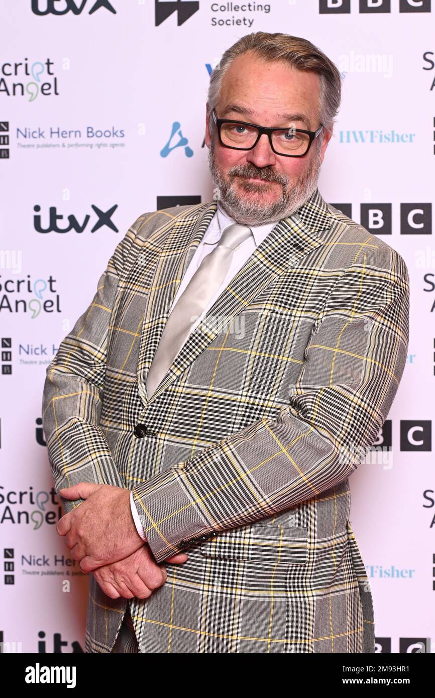 London, UK. 16 January 2023. Charlie Higson attending the 2023 Writers ...