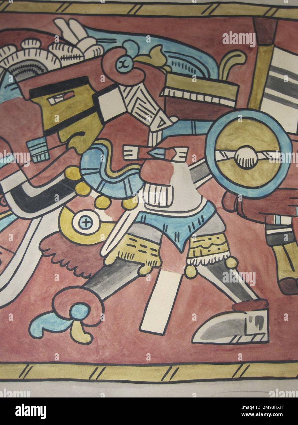 Watercolor of a Fresco Watercolor of a Fresco, ca. 1930. Paper ...