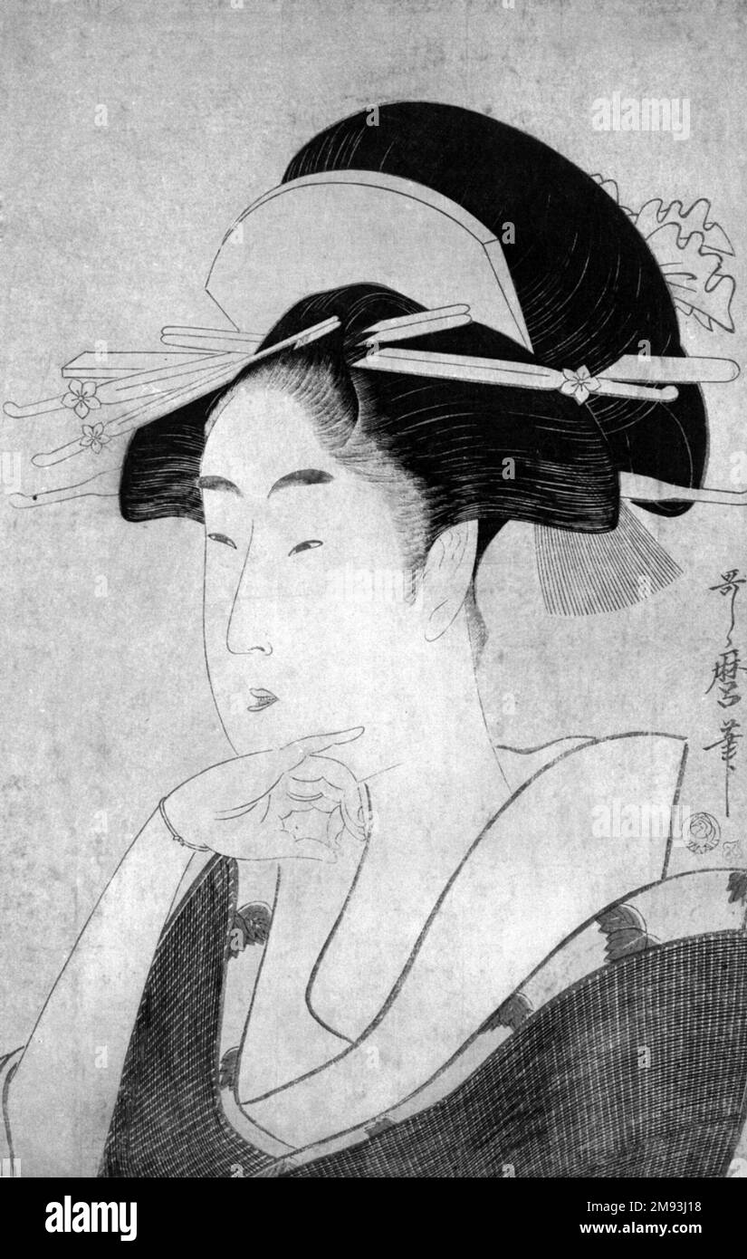 Land of Geisha Kitagawa Utamaro (Japanese, 1753-1806). Land of Geisha ...