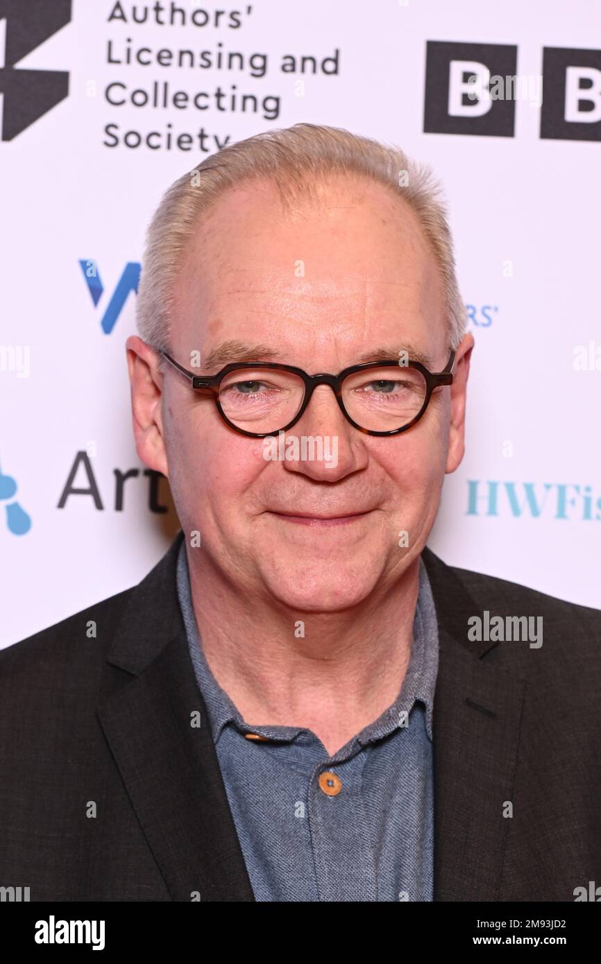 London, UK. 16 January 2023. John O'Farrell attending the 2023 Writers ...