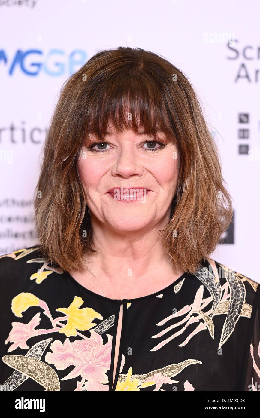 London, UK. 16 January 2023. Josie Lawrence attending the 2023 Writers ...