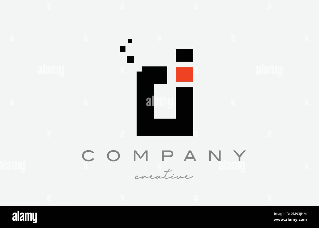 Dotted D alphabet letter logo icon. Dots template design for company or ...