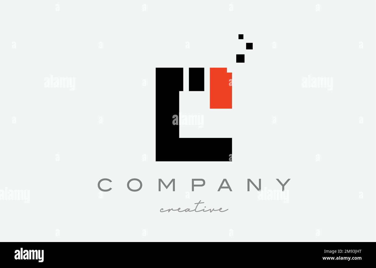Dotted C alphabet letter logo icon. Dots template design for company or ...