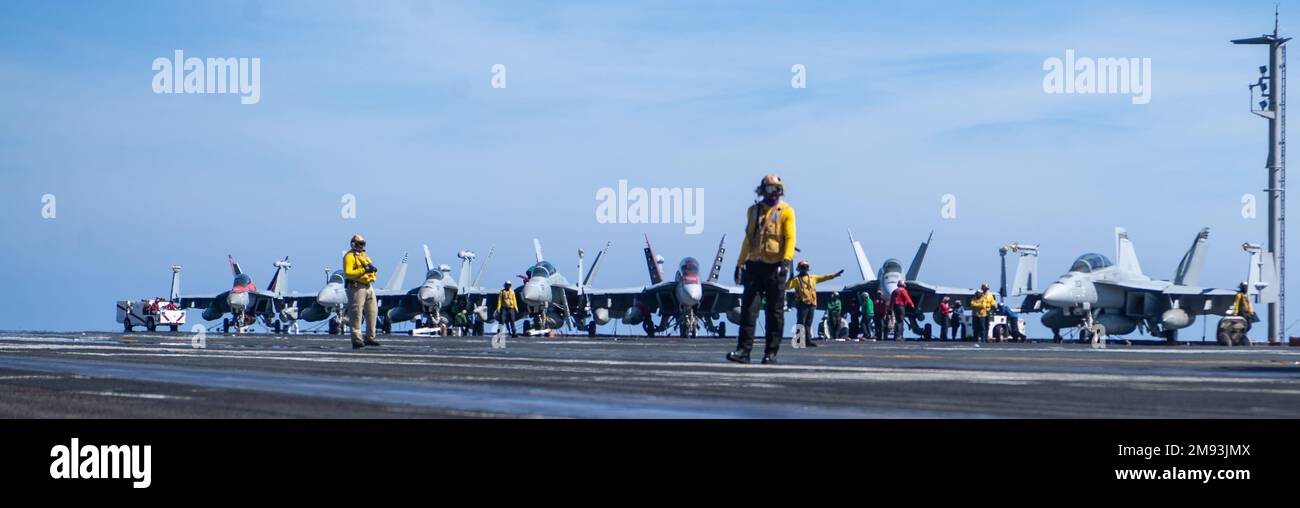 230113-N-DU622-1327 SOUTH CHINA SEA (Jan. 13, 2023) U.S. Navy Sailors ...