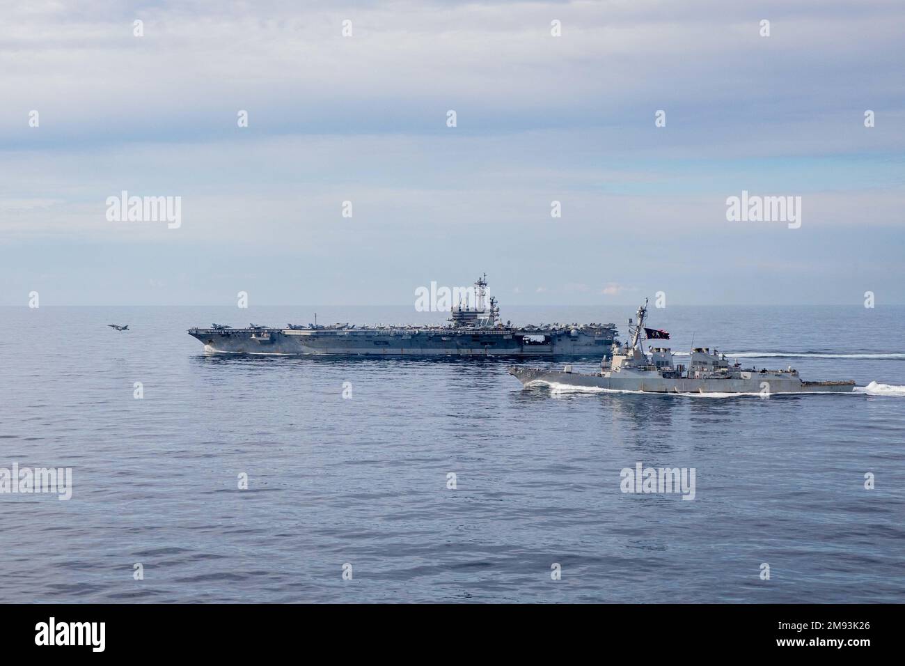 230113-N-MW880-1037 ADRIATIC SEA (Jan. 13, 2023) The Nimitz-class ...