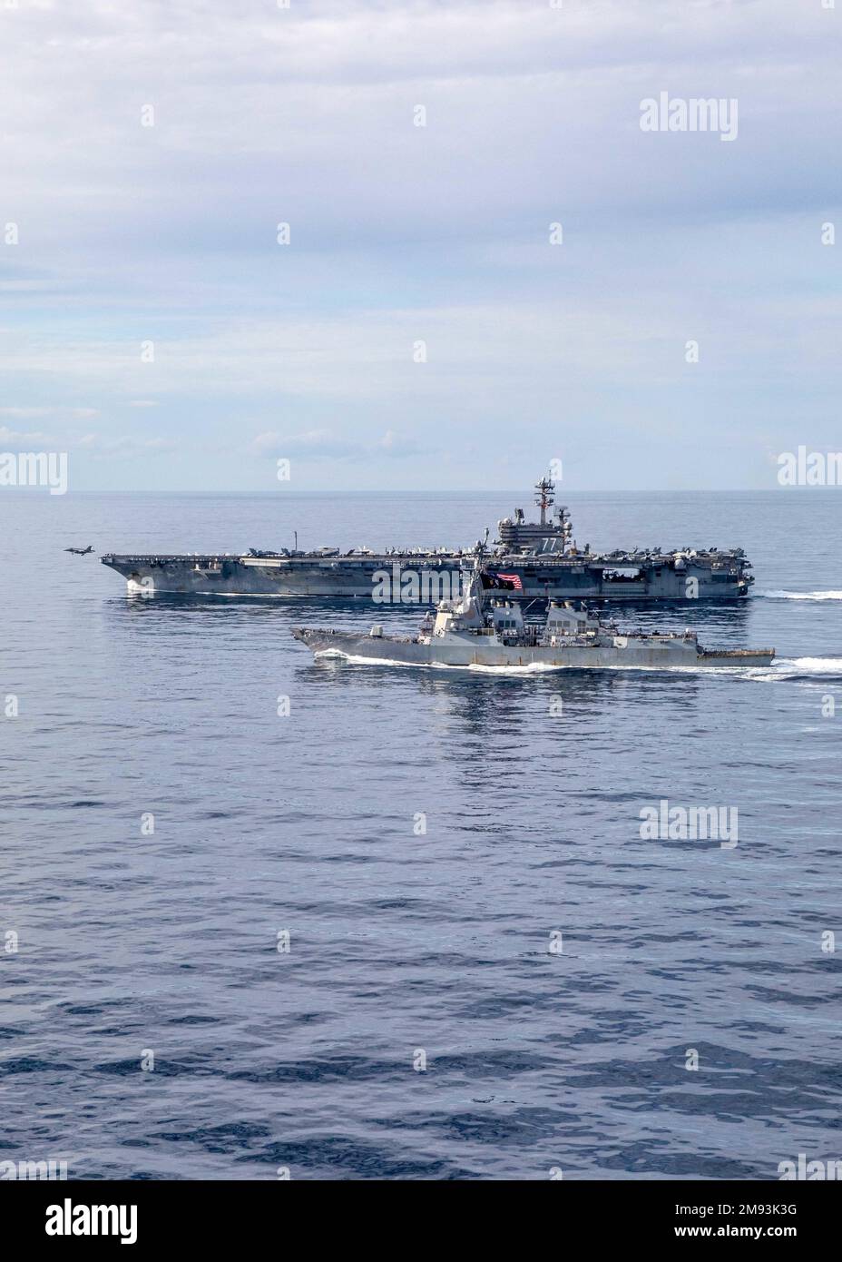 230113-N-MW880-1149 ADRIATIC SEA (Jan. 13, 2023) The Nimitz-class ...