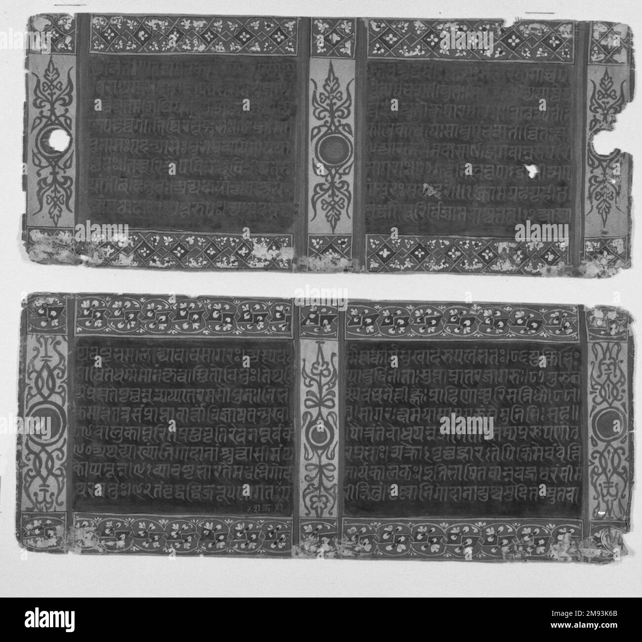 Kalaka Becomes a Jain Monk; Kalaka Abducts the Nun, Two Leaves from a ...