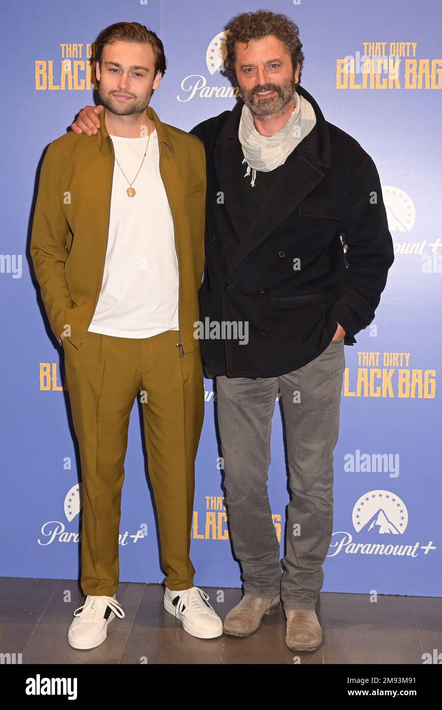Douglas Booth (l) and Guido Caprino (r) attend the photocall of ...