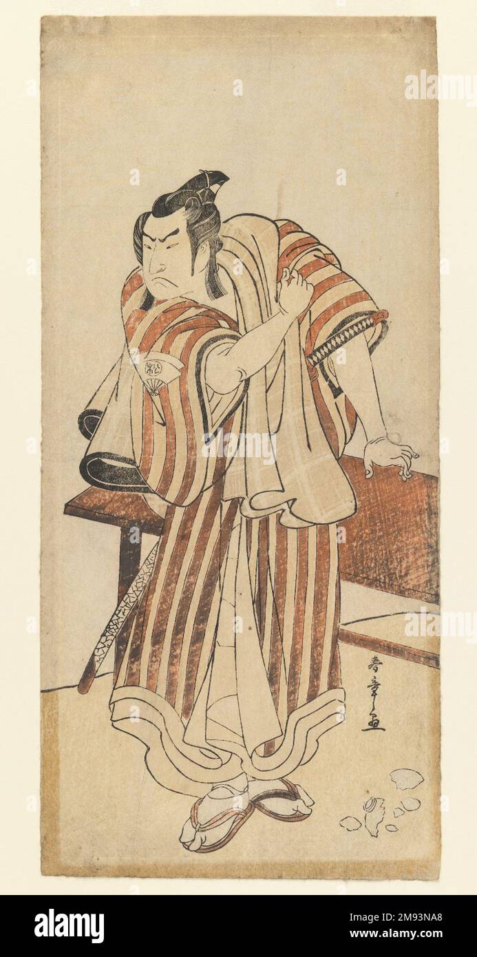 Onoe Matsusuke Katsukawa Shunsho (Japanese, 1726-1793). Onoe Matsusuke ...