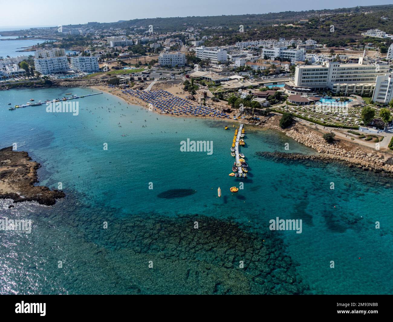 Aerial view fig tree bay hi-res stock photography and images - Alamy
