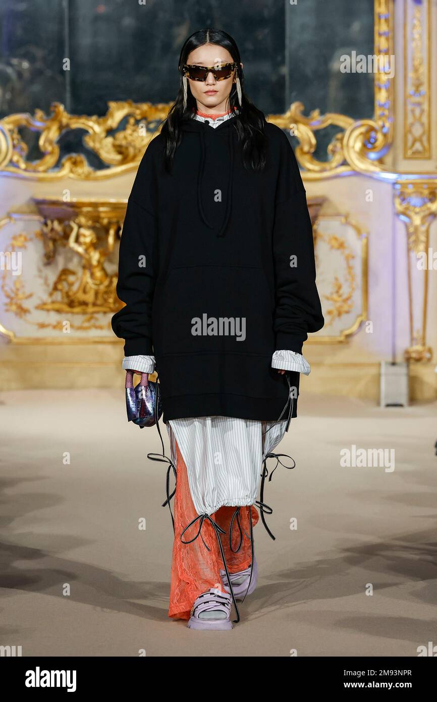 Milan, Italy. 16th Jan, 2023. DHRUV KAPOOR Fall/Winter 2023-24 Runway ...