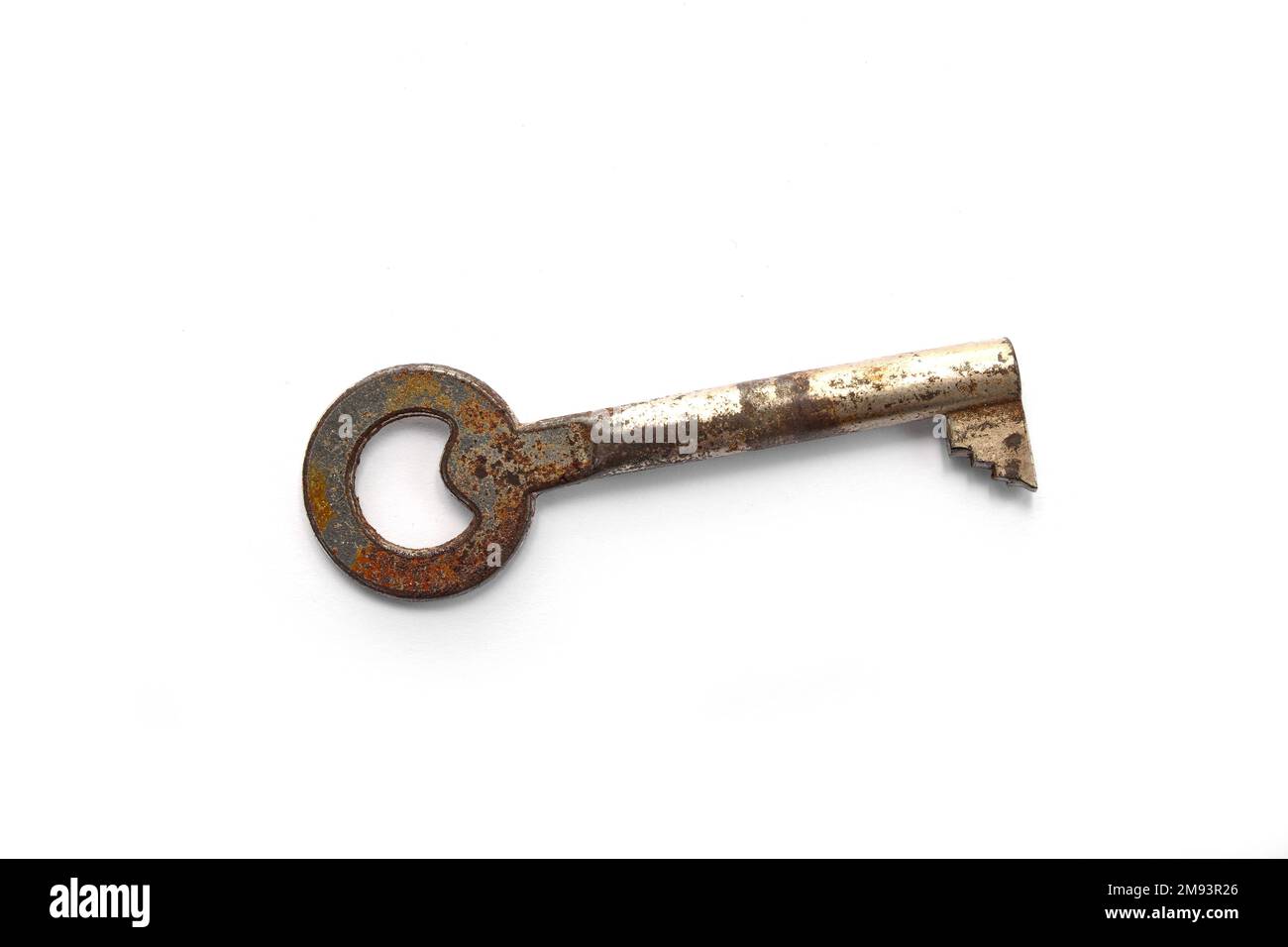 old key isolated on white Stock Photo - Alamy