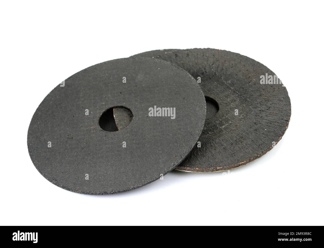 wheels for hand circular saw isolated on white background. Cutting ...