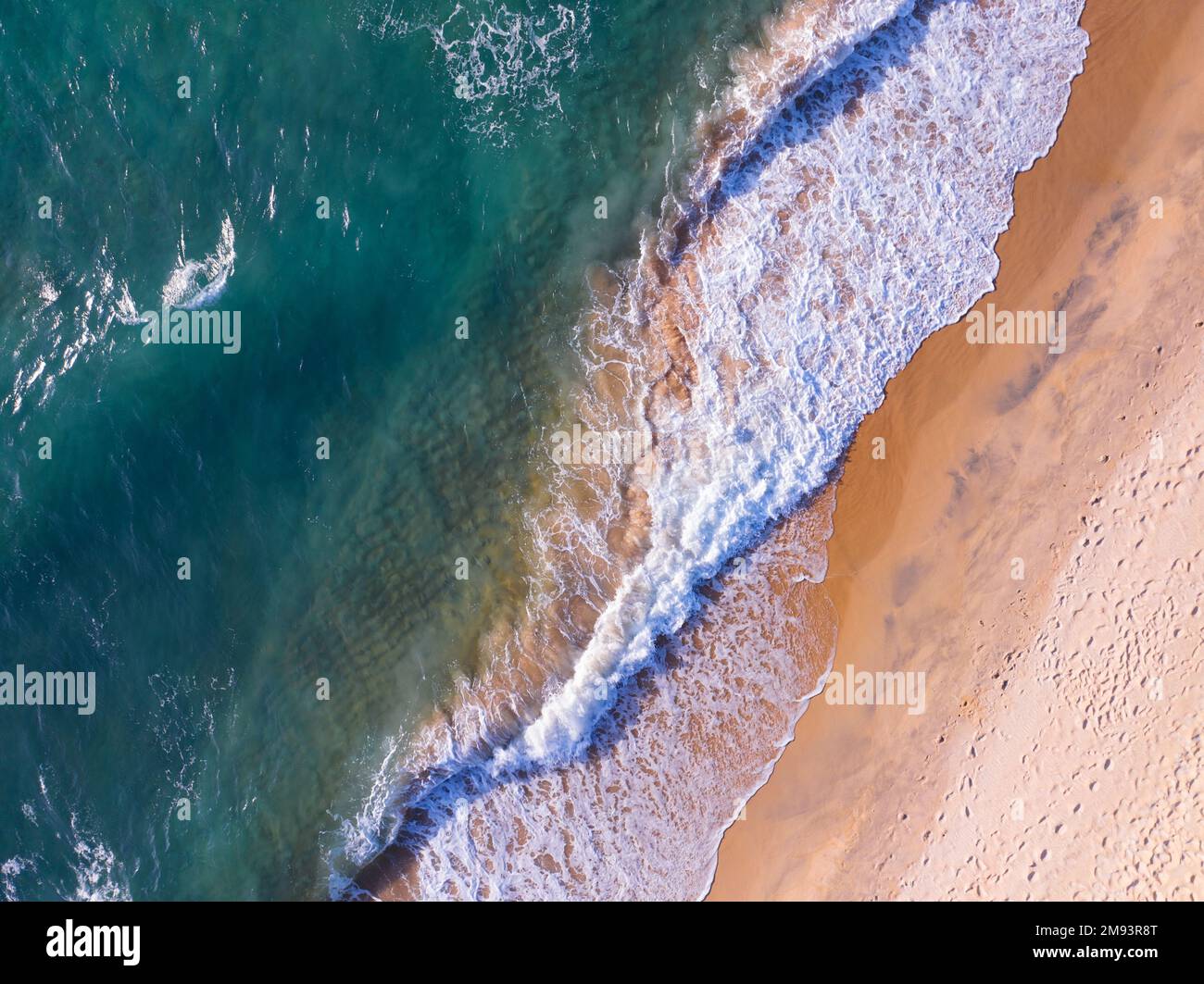 Sea surface aerial view,Bird eye view photo of waves and water surface ...