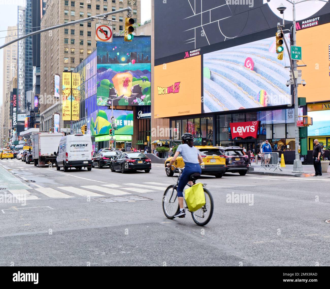 NEW YORK CITY - September 11, 2022: New York City is the most populous ...