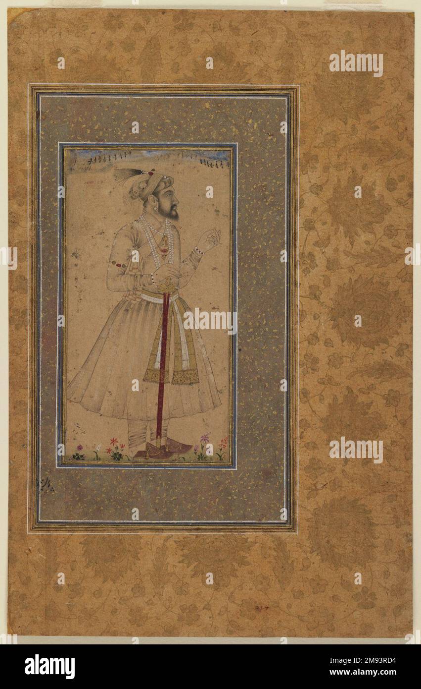 Portrait of Shah Jahan (possibly) Indian. Portrait of Shah Jahan ...