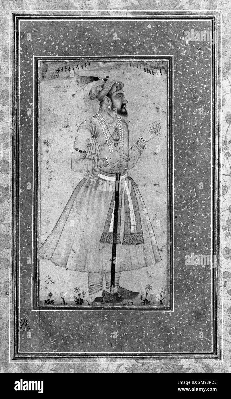 Portrait of Shah Jahan (possibly) Indian. Portrait of Shah Jahan ...