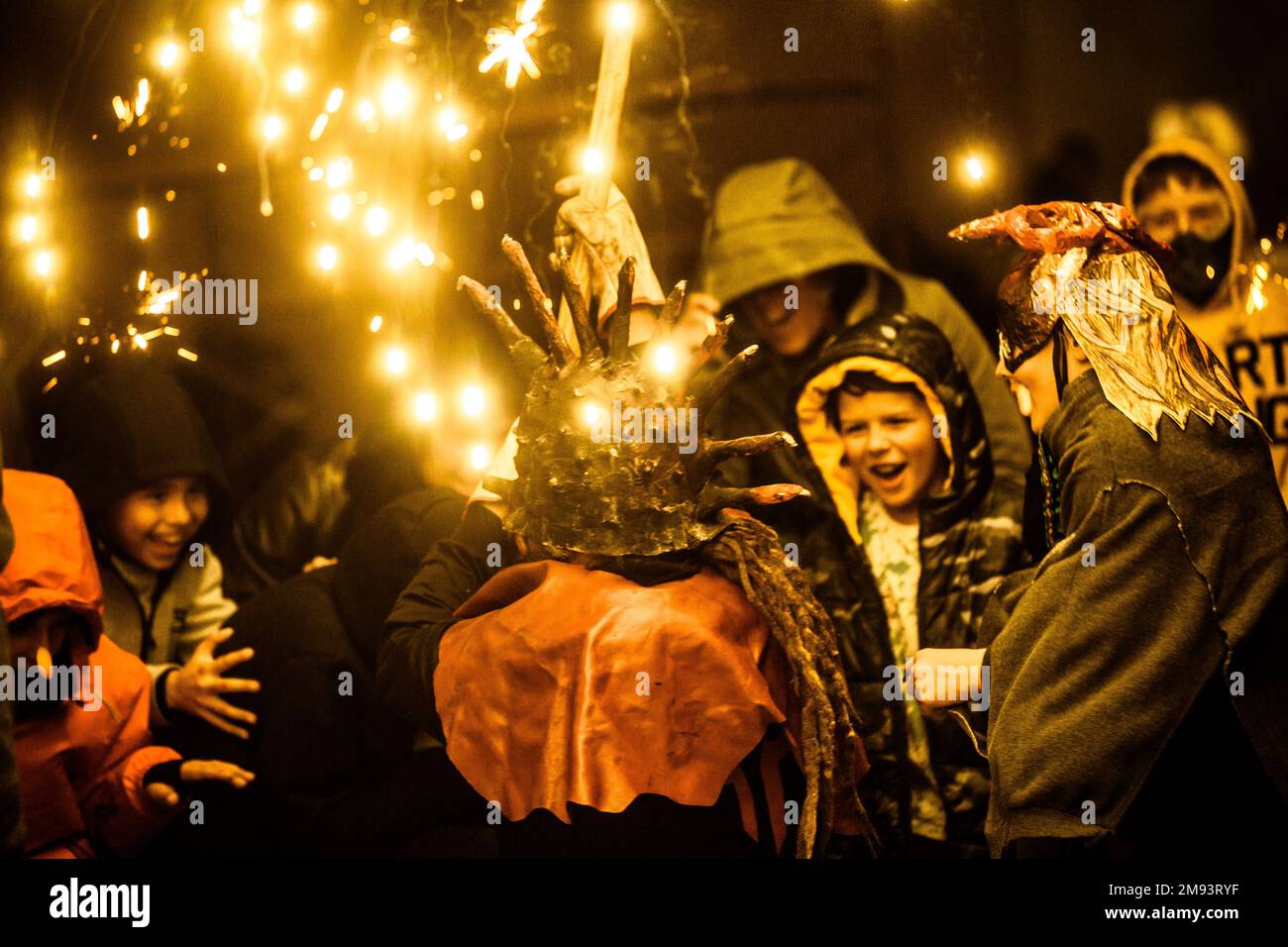 Ferreries, Spain. 16th Jan, 2023. A member of 'Myotragus de Ferreries ...