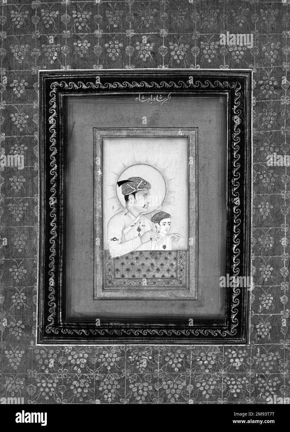 Akbar and One of his Sons or Grandsons Indian. Akbar and One of his ...