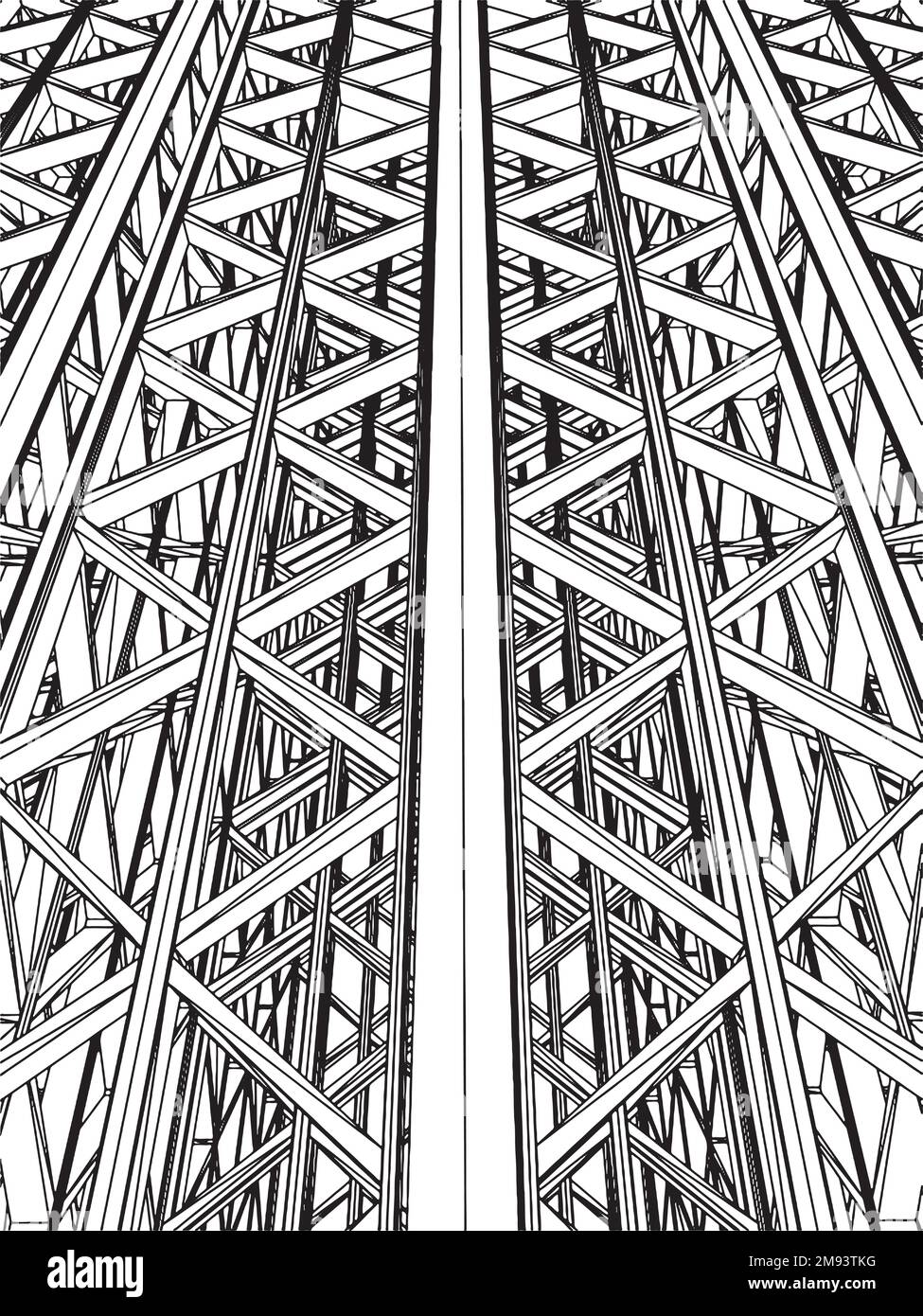 Abstract Constructions Structure Vector Stock Vector Image And Art Alamy