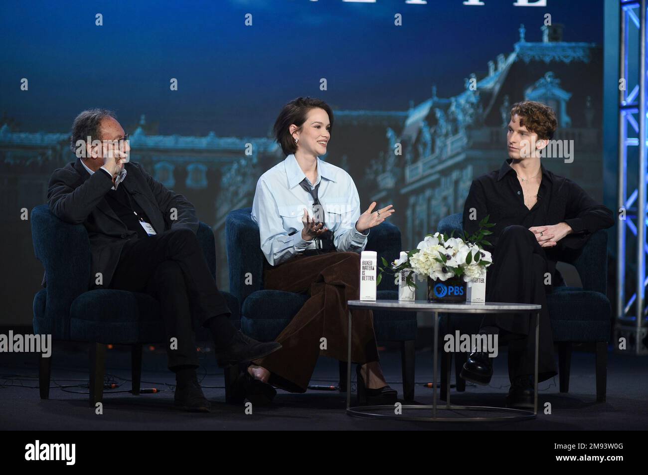 Claude Chelli, from left, Emilia Schuele and Louis Cunningham ...