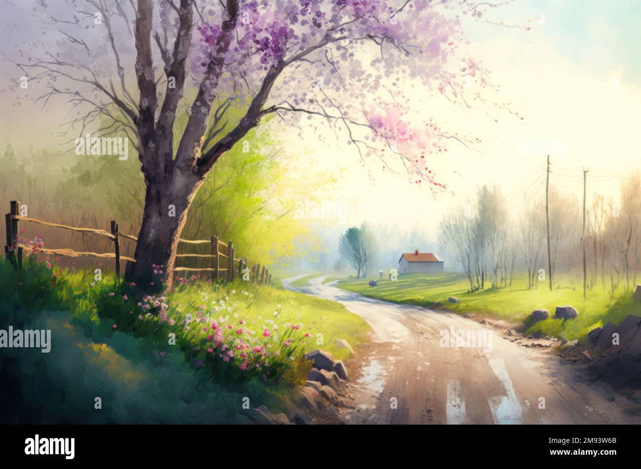 Spring Season Paintings