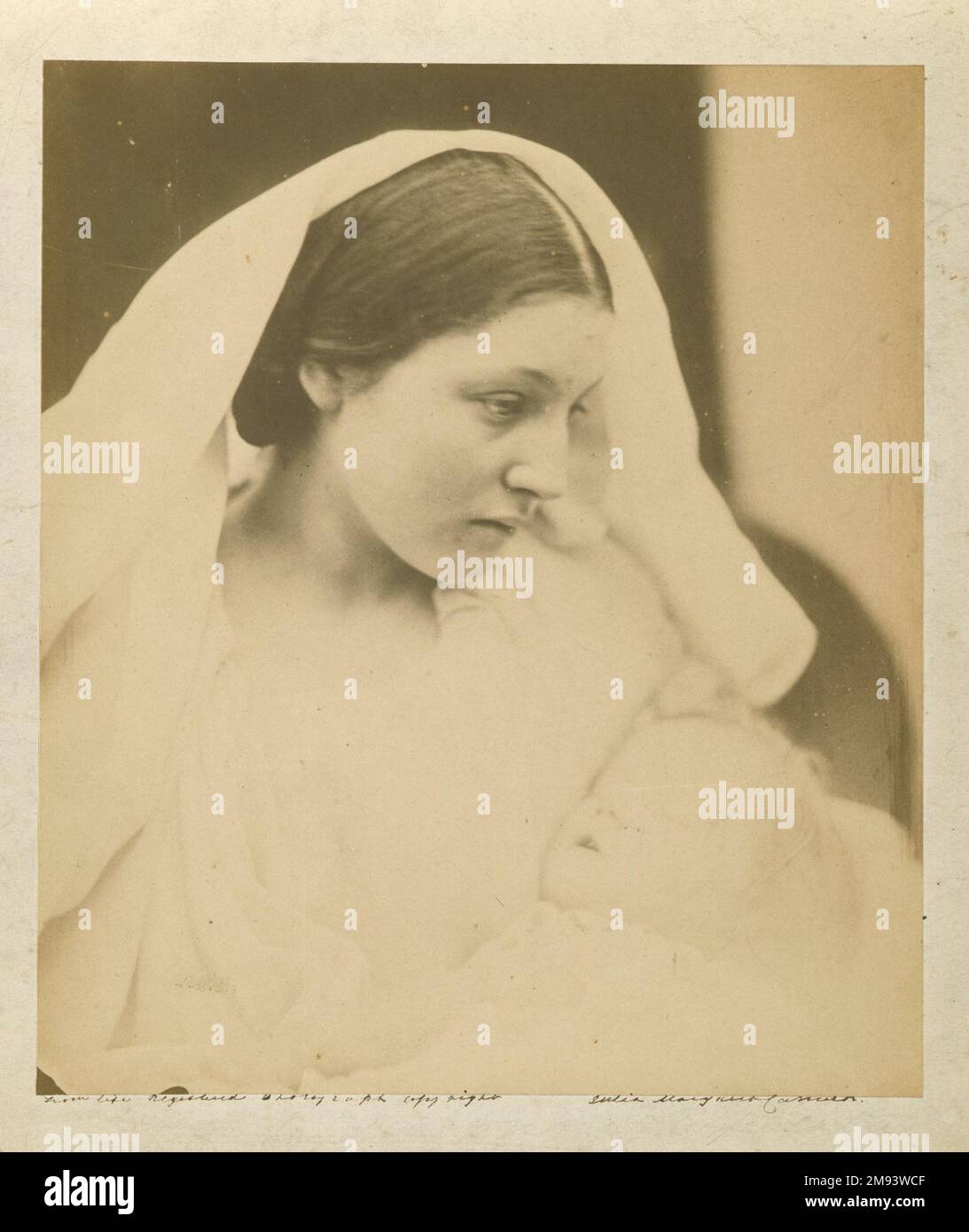 La Madonna Riposata/ Resting in Hope Julia Margaret Cameron (British ...